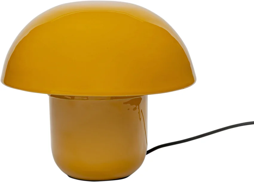 Stona lampa Mushroom Yellow 27cm