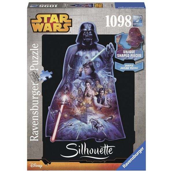 Ravensburger puzzle (slagalice) Darth Vader silueta RA16158