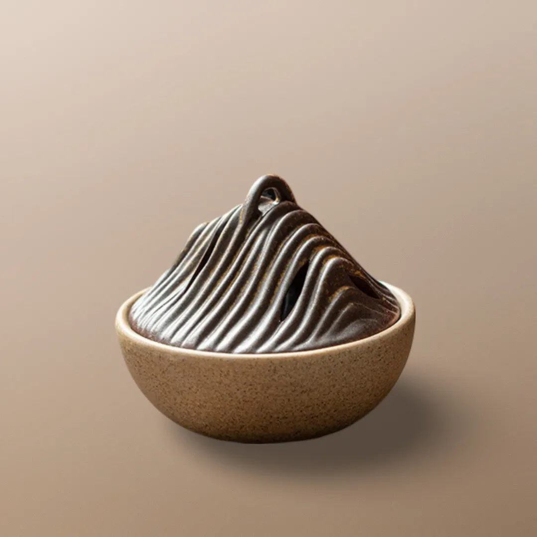 [Winter SALE][SALE]“Mountain Range” - Ceramic Incense Burner/Holder