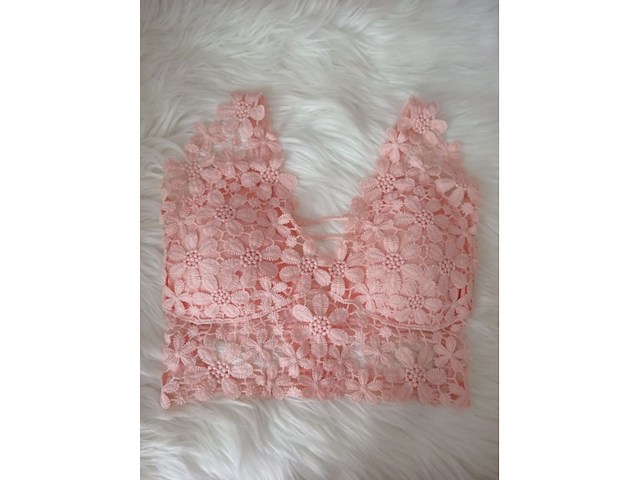 Roze korset - top