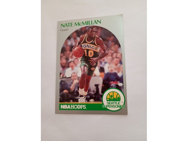 Kartica NBA Hoops 1990 Nate McMillan br.282
