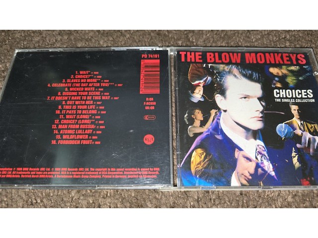 The Blow Monkeys - Choices, The singles collection