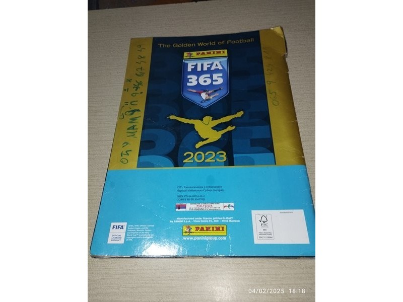 Album za slicice FIFA 365 2023