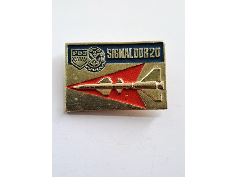 ZNACKA DDR ISTOCNA NEMACKA FDJ SIGNAL 20 -1960-te