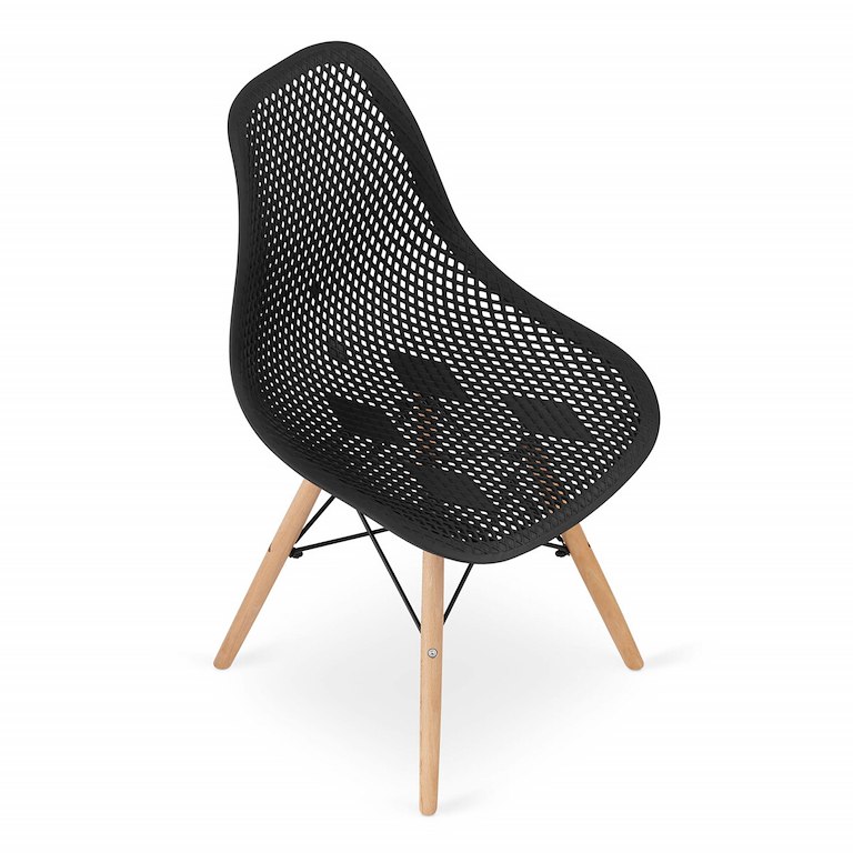 ModernHome Verona set 4 stolice - blackID: EK000663125