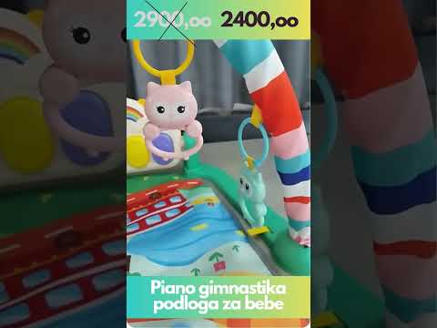 Gimnastika sa pianom – Bebi podloga