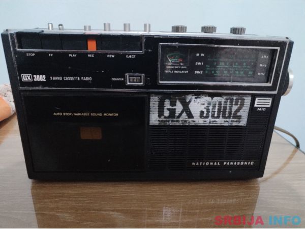 Radio kaseradio kasetofon GX-3002tofon GX-3002