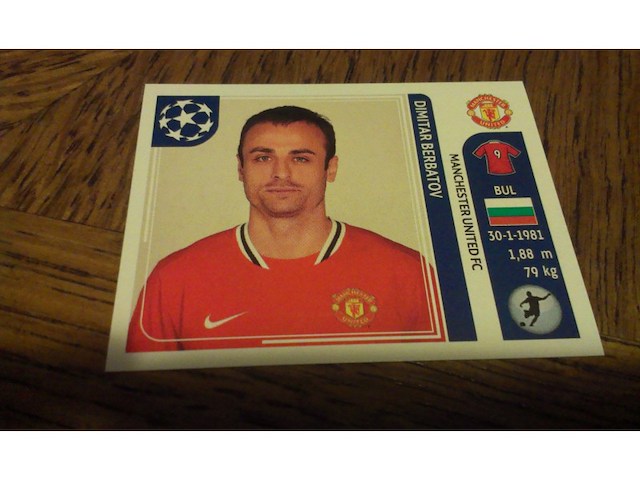 Champions league 2011/2012 sličica broj 156