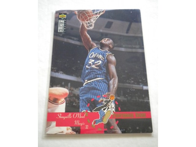Kartica `Upper Deck 1995-Shaquille O`Neal`