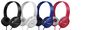 PANASONIC RP-HF100E, Stereo Headphones, white/blue/black/pink