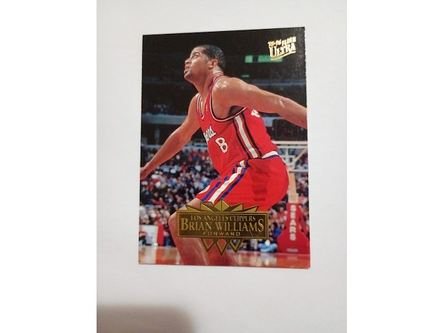 Kartica nba fleer ultra 1995/96 brian williams br.224