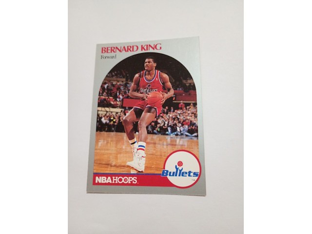 Kartica NBA Hoops 1990 Bernard King br.300