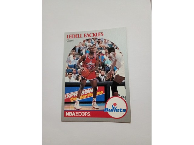 Kartica NBA Hoops 1990 Ledell Eackles br.296