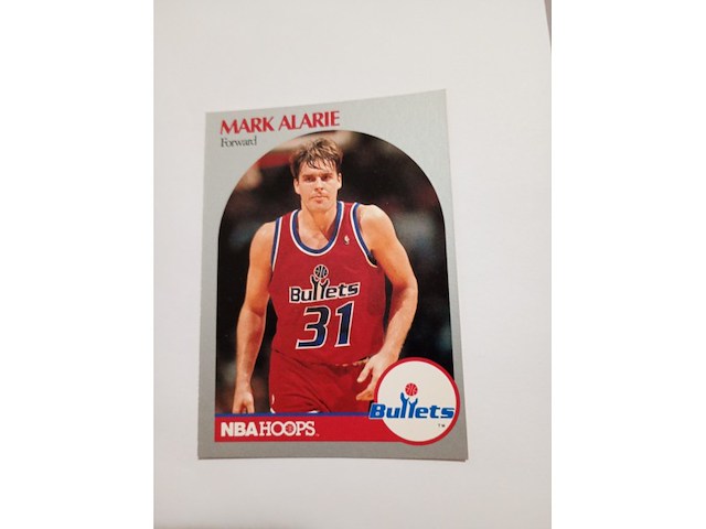 Kartica NBA Hoops 1990 Mark Alarie br.295