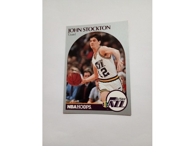 Kartica NBA Hoops 1990 John Stockton br.294