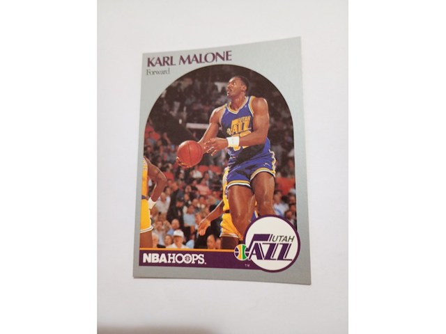 Kartica NBA Hoops 1990 Karl Malone br.292