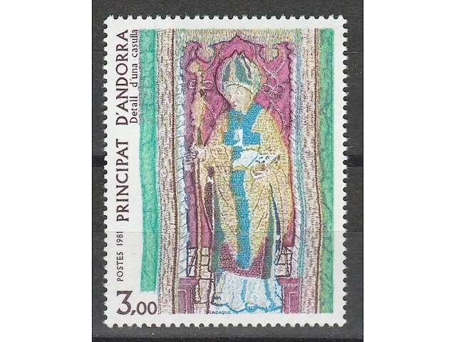 Andorra - 1981 - Religious Art - MNH