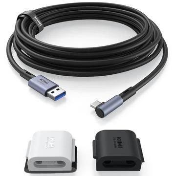 KIWI DESIGN QL105 USB-C PC VR LINK CABLE FOR META QUEST 3/3S, PICO 4 - 5GBPS/5M