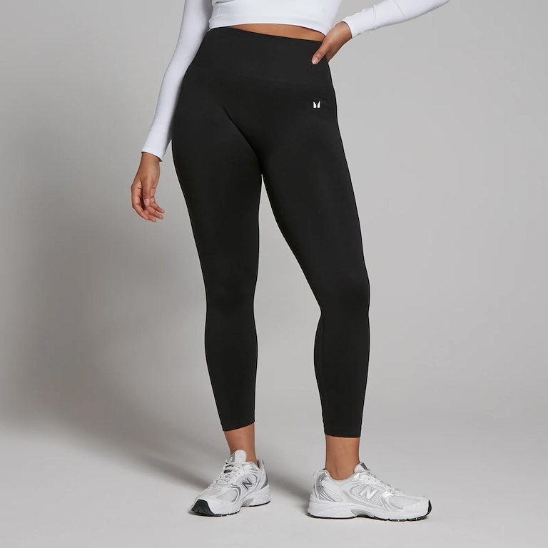 MP Women's Shape Seamless 7/8 Leggings − ženske 7/8 helanke − crne