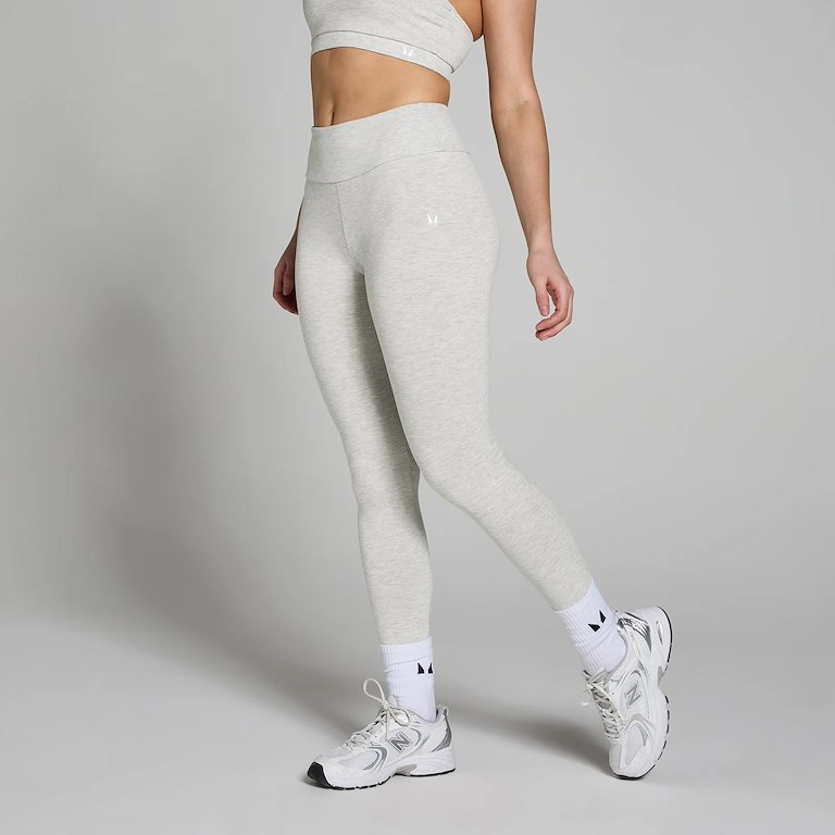 MP Women's Basics Leggings − ženske helanke − svetlosivi melanž