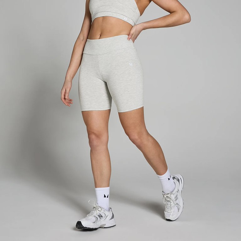 MP Women's Basics Cycling Shorts − ženski biciklistički šorts − svetlosivi melanž