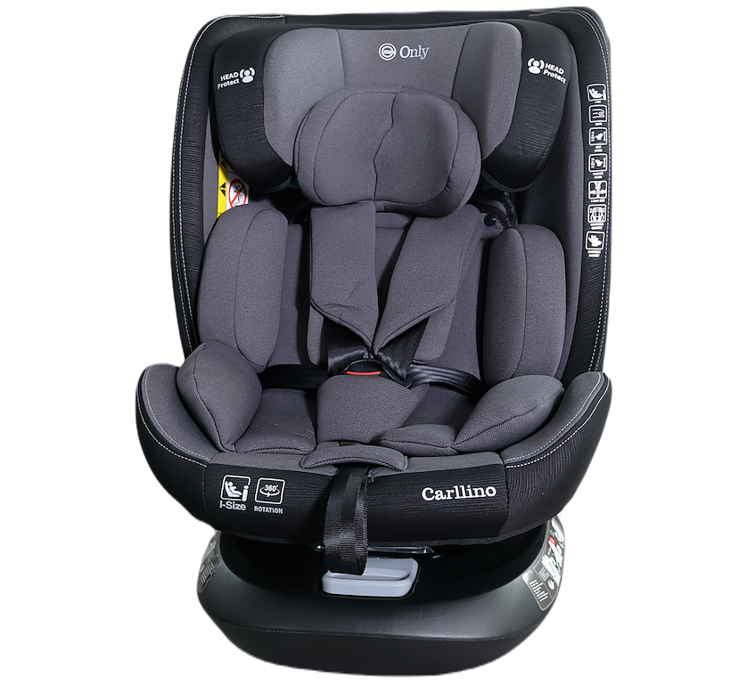 Only Carllino I-size Isofix auto sedište za decu 40-150cm-Grey