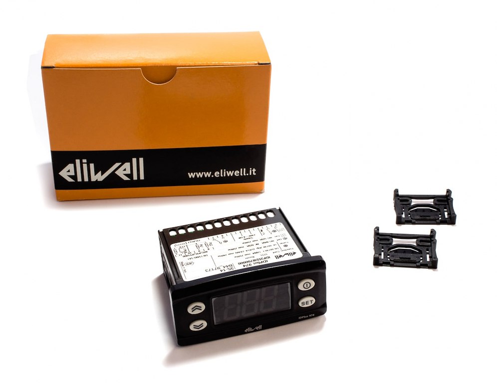 TERMOSTAT TERMOREGULATOR DIGITALNI ELIWEL ID974 ORIGINAL IDPLUS IDP2EDB7E0000 ZA DVE SONDE BEZ SONDE