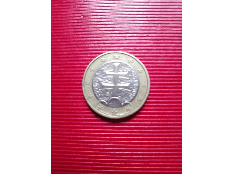 Slovacka 1 euro 2009