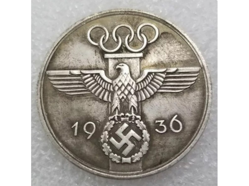 Kovanica Reich 38mm precnik Olimpiske igre 1936