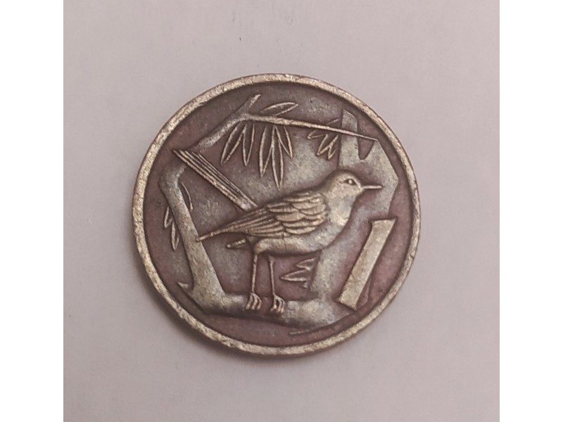 ** KAJMANSKA OSTRVA - 1 CENT 1982. **