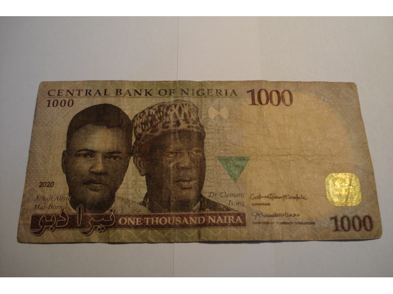 NIGERIJA - 1000 NAIRA - 2020