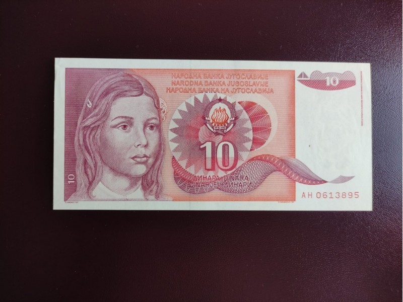 10 dinara 1990