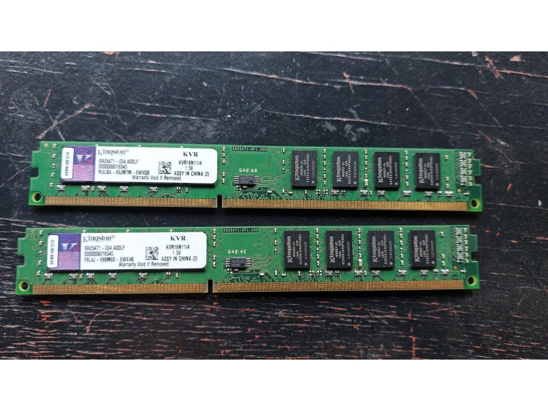 DDR3 KINGSTON 8GB (2x4GB)