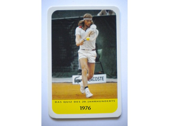 Kviz kartica-Tenis `Bjorn Borg`
