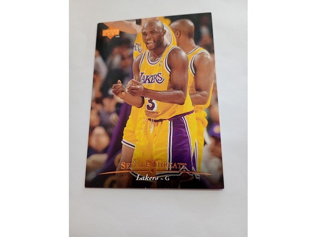 Kartica nba upper deck 1995/96 sedale threatt br.185