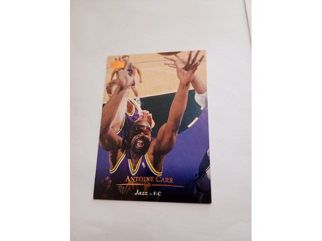 Kartica nba upper deck 1995/96 antoine carr br.54