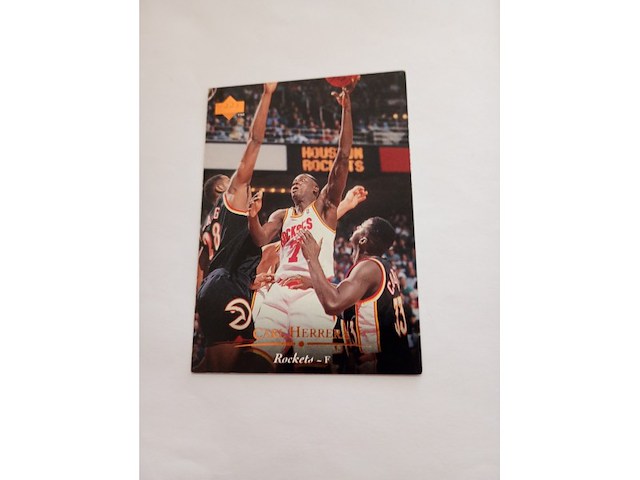 Kartica nba upper deck 1995/96 carl herrera br.34