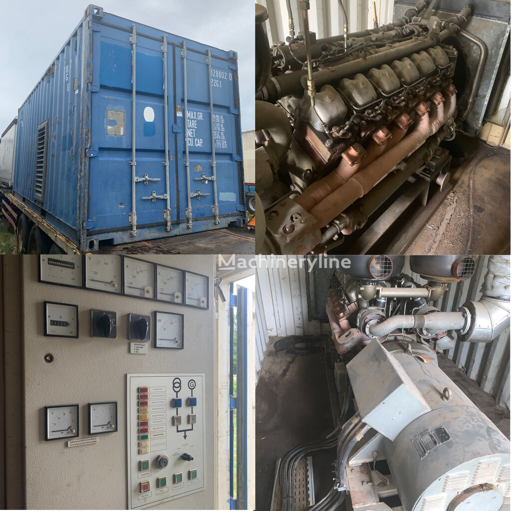 AEG AEG DKBH 4285/04 215 KVA / MWM 185kw/252ps V12 diesel generator