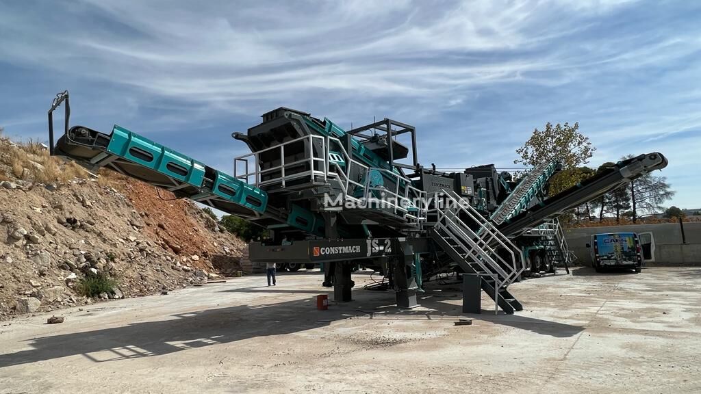 Novo Constmach 60-80 tph Portable Jaw and Secondary Impact Crusher Plant mobilna postrojenje za drobljenje