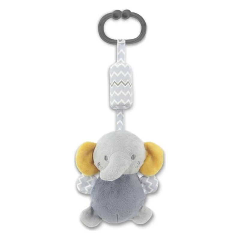 Lorelli Campanula Elephant plišana igračka za bebe, Grey