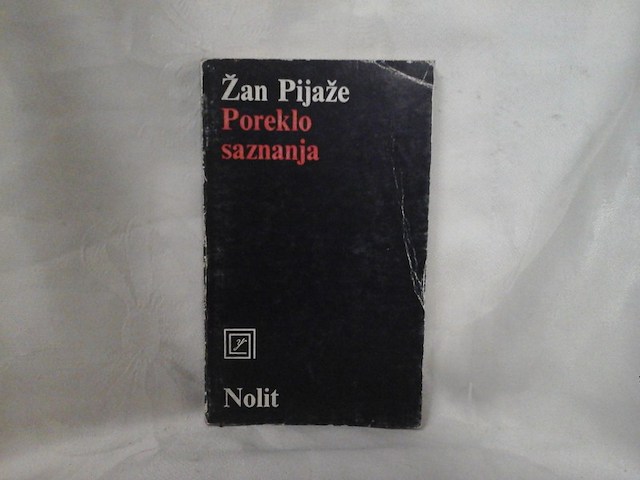 Poreklo saznanja Žan Pijaže