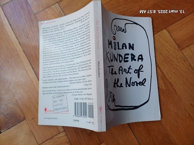 MILAN KUNDERA, THE ART OF THE NOVEL