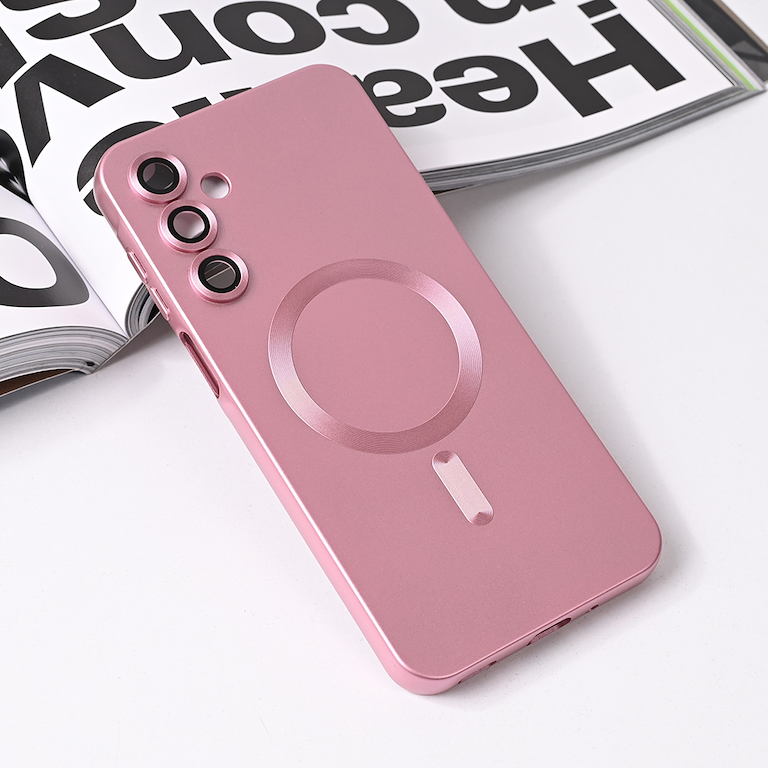Zastitna maska (futrola) Magsafe Chrome - Samsung A165F Galaxy A16 roze