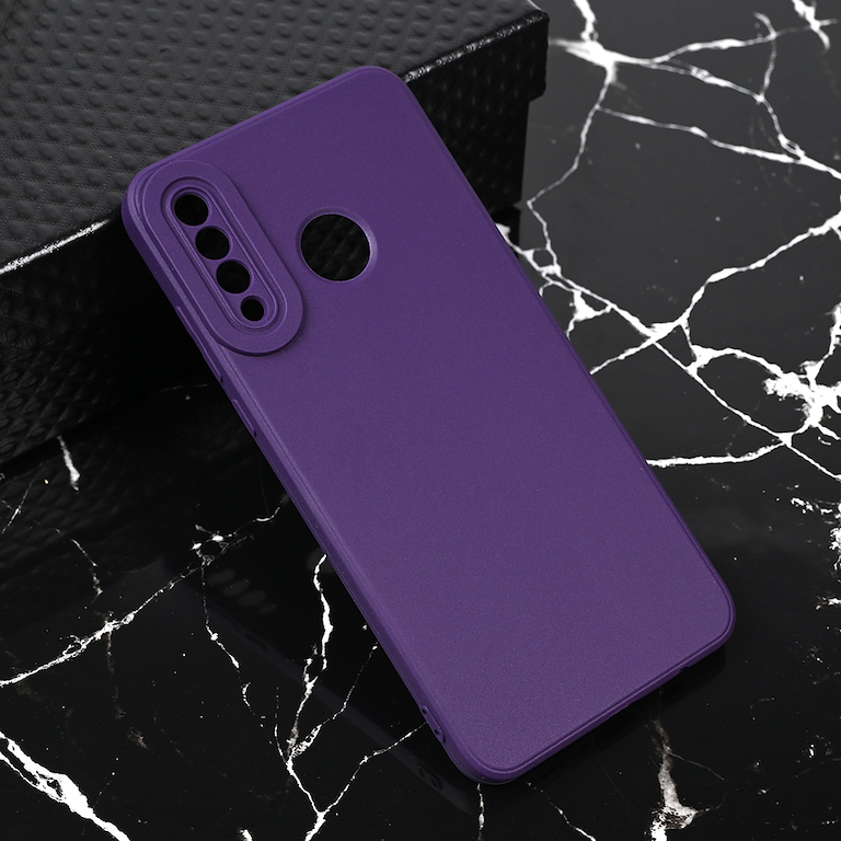 Zastitna maska (futrola) Teracell Giulietta - Huawei P30 Lite mat tamno ljubicasta