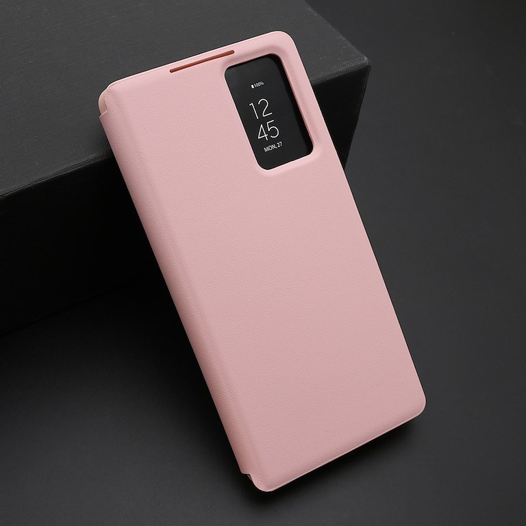 Zastitna maska (futrola) na preklop (bi fold) Smart Window - Samsung S938 Galaxy S25 Ultra 5G roze (MS)