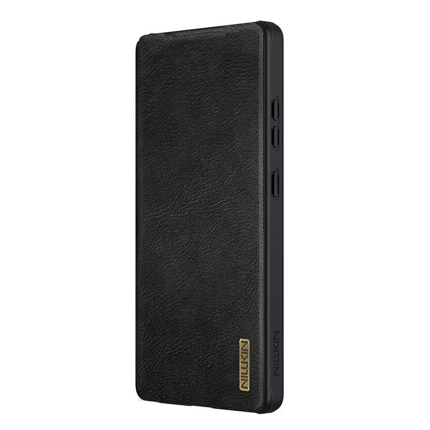 Zastitna maska (futrola) Nillkin Qin Pro Leather - Samsung S938 Galaxy S25 Ultra crna