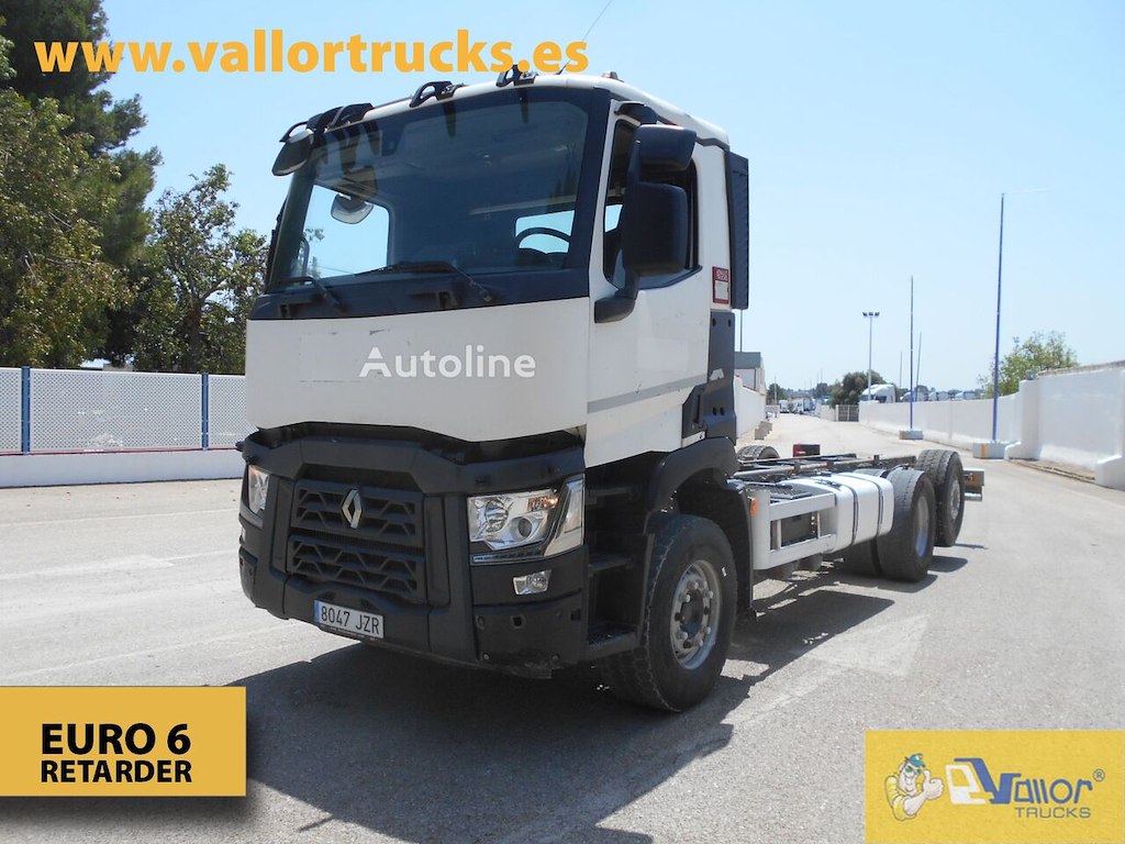 Renault C380 - CHASIS 6x2 kamion šasija