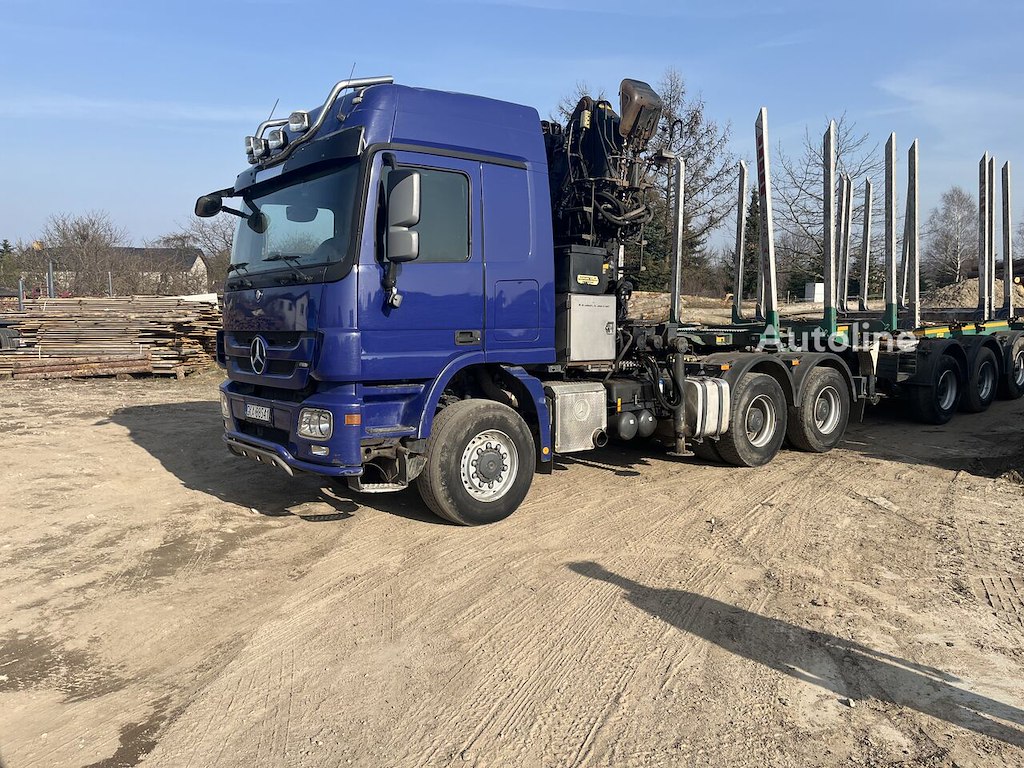 Mercedes-Benz Actros 3355 kamion za prevoz drva