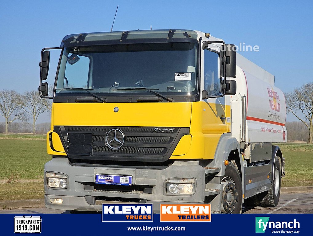 Mercedes-Benz AXOR 1833 FUEL 14170L PUMP autocisterna