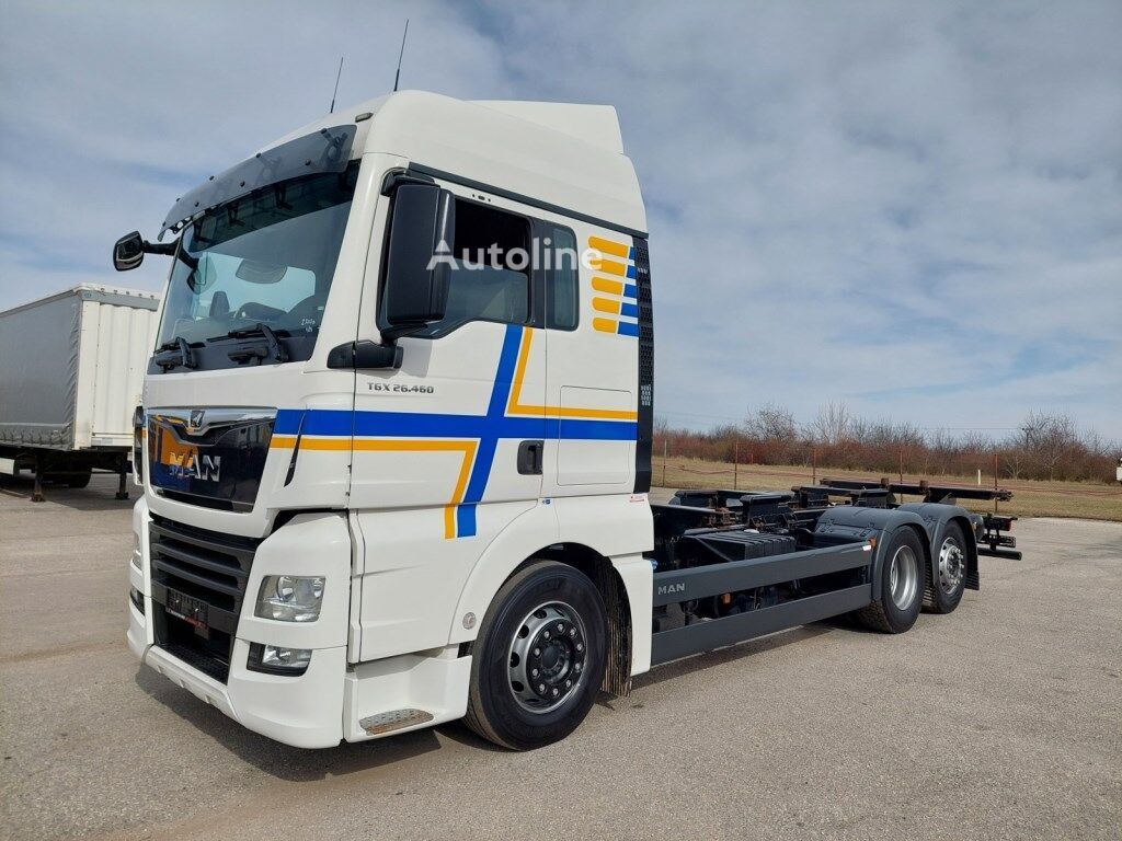 MAN TGX 26.460 LL 6x2/2 vozilo za prevoz kontejnera